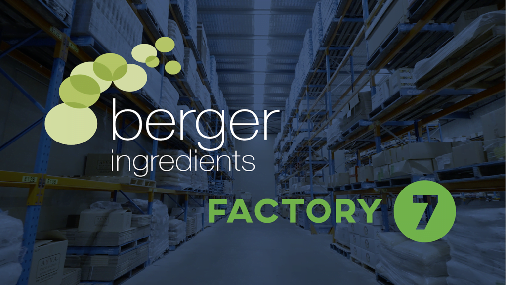 Berger Ingredient Factory 7 - Orbit Motion
